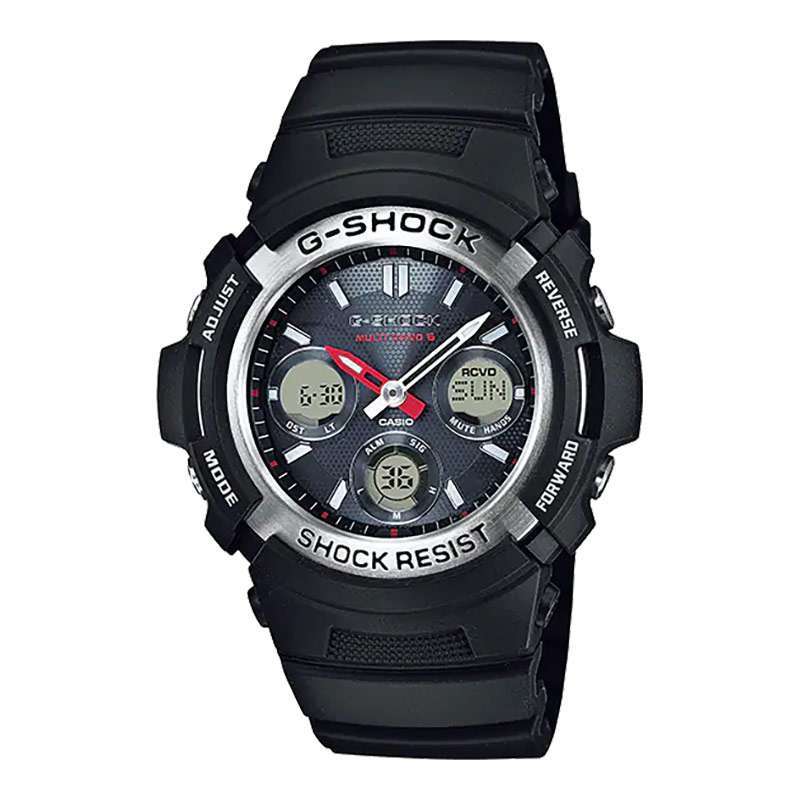 Promo Casio G-Shock AWG-M100-1AJF Basic Tough Solar Digital Analog Dial ...
