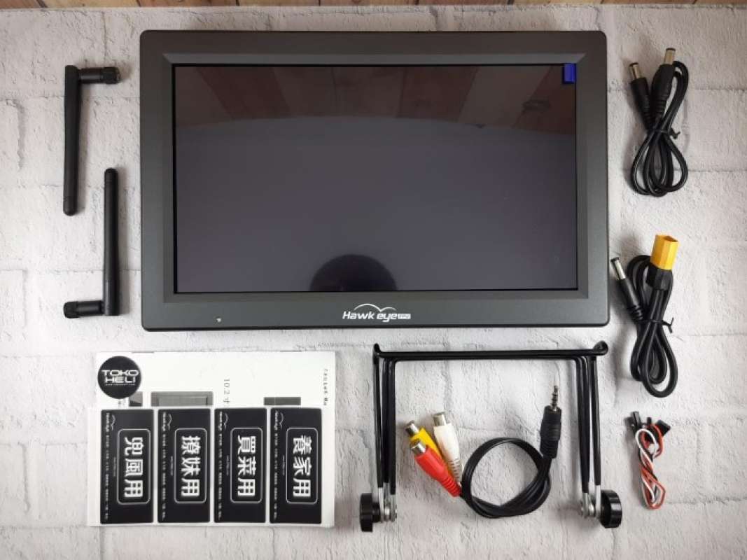 Jual Hawkeye Captain 10.2 inch HDMI DVR Diversity 48CH FPV Display ...