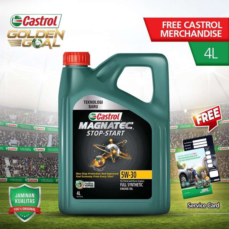 Jual CASTROL MAGNATEC STOP-START (5W-30) | 4 Liter di Seller Toko ...