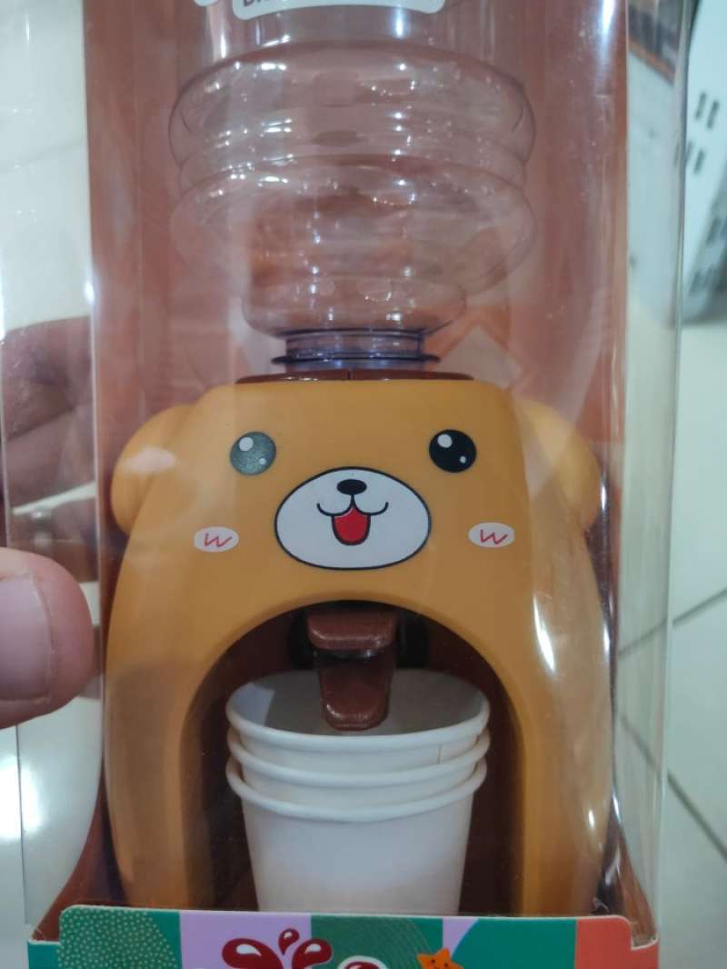 Jual Mainan Anak Mini Water Dispenser Minuman Galon Aqua Air Minum ...