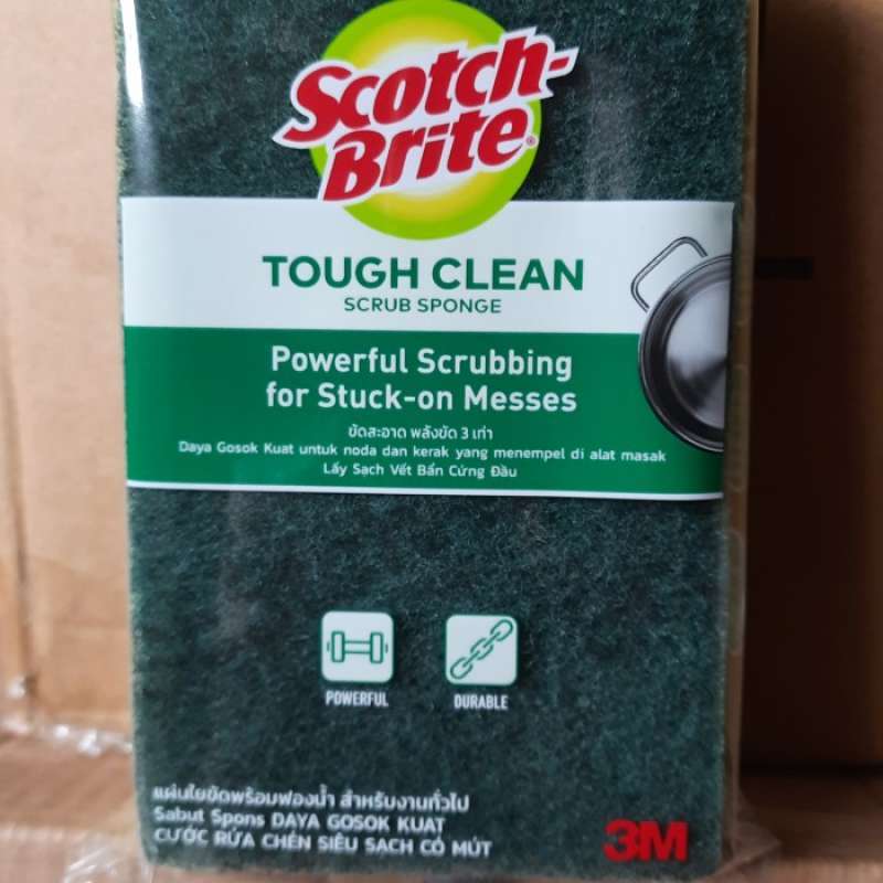 Promo SCOTCH BRITE 3M SABUT SPONS CUCI PIRING PREMIUM HEAVY DUTY ID-31 ...