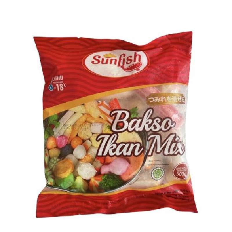 Promo SUNFISH BASO IKAN MIX 500 GR Halal Diskon 3% di Seller RSB Frozen ...