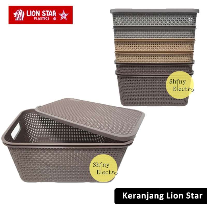 Promo 10 Liter Keranjang / Tempat Penyimpanan Lion Star Revo Storage ...