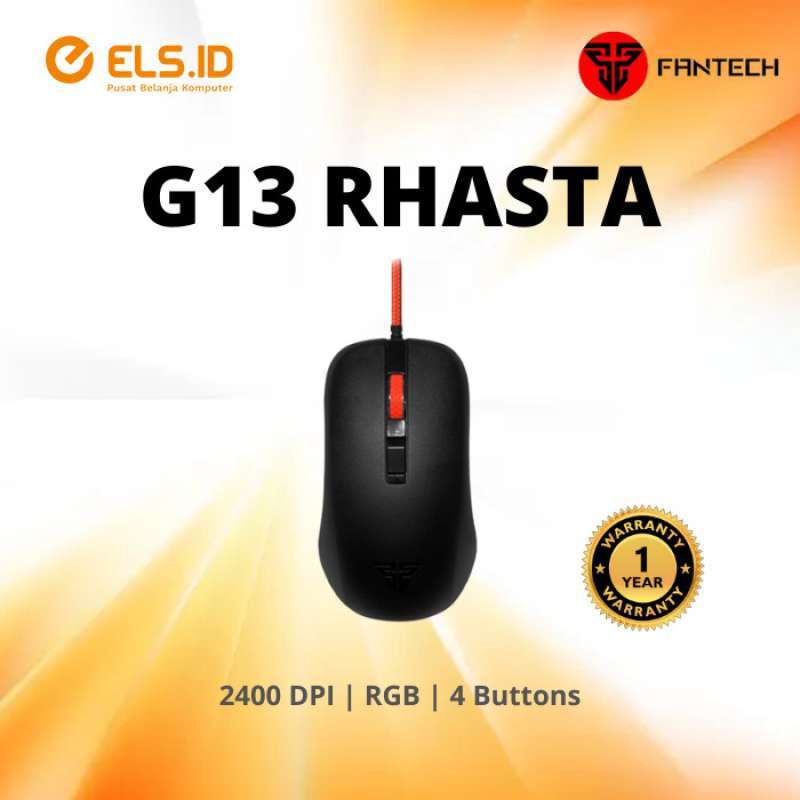 Jual Fantech RHASTA II G13 Mouse Gaming RGB di Seller ELS Computer ...