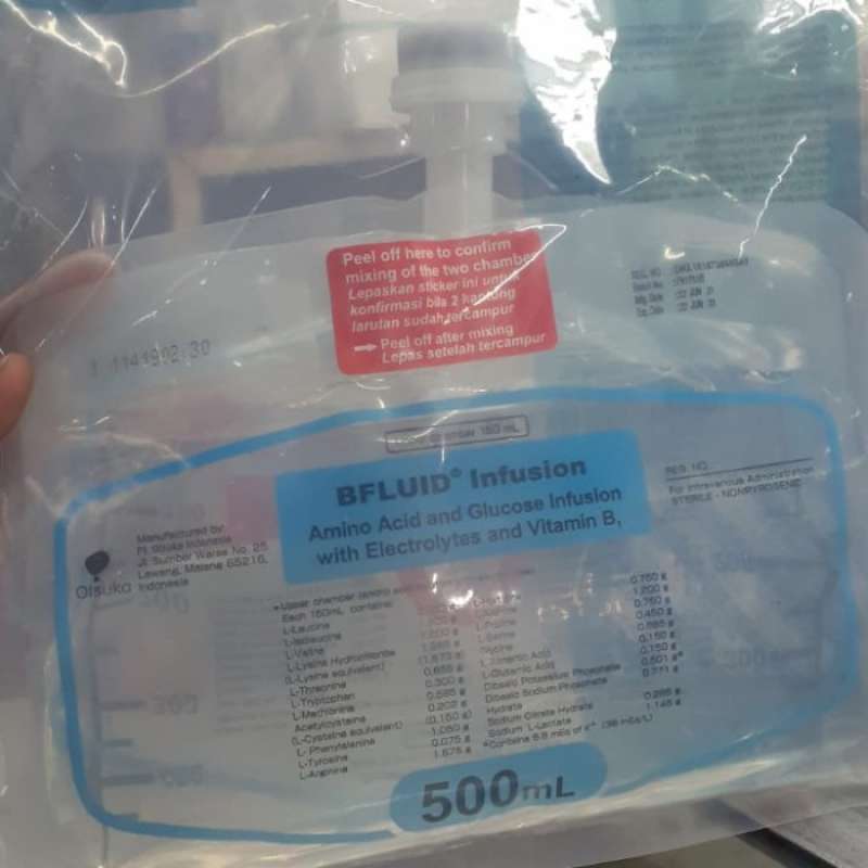 Jual Aminofluid infus 500ml di Seller Ella Store - Cengkareng Barat ...
