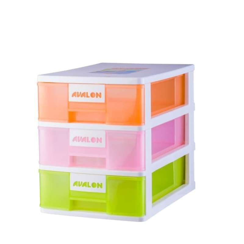 Jual Avalon Container A4 Ss-4 Pr-34 Avalon Drawer Laci Plastik A4 Susun ...