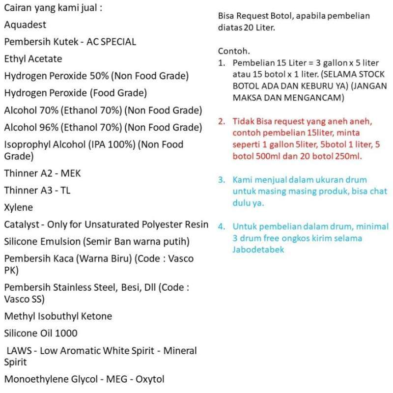 Jual Isopropil Alkohol 20 Liter Ipa Hand Sanitizer Obat Luka Di Seller ...