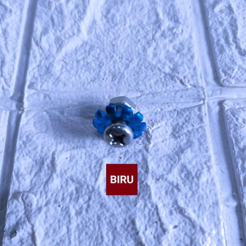 Jual Baut Obeng Plus Ring Monel model Matahari Universal Variasi Motor ...