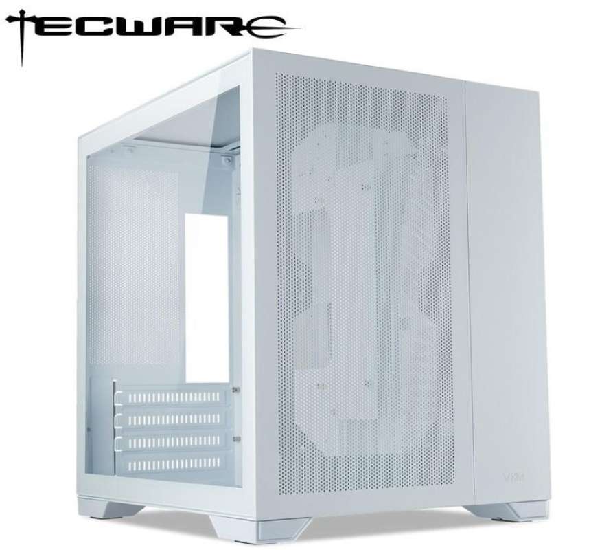Jual TECWARE VXM MESH WHITE Tempered Glass Micro mATX Mini ITX CASE di ...