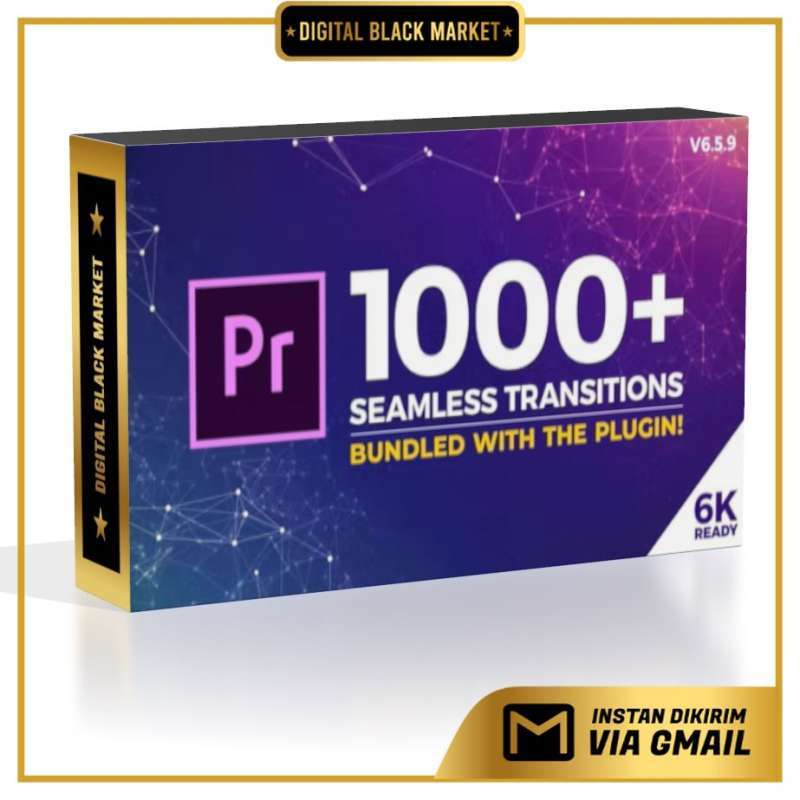 Promo Seamless Transitions V6 - Premiere Pro Extension Diskon 2% di Seller DIGITAL BLACK MARKET ...