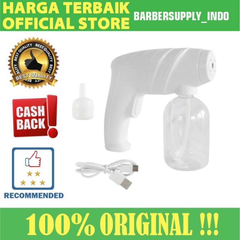 Promo NANO SPRAY GUN DISINFECTANT WIRELESS / BOTOL SEMPROTAN AIR EMBUN ...