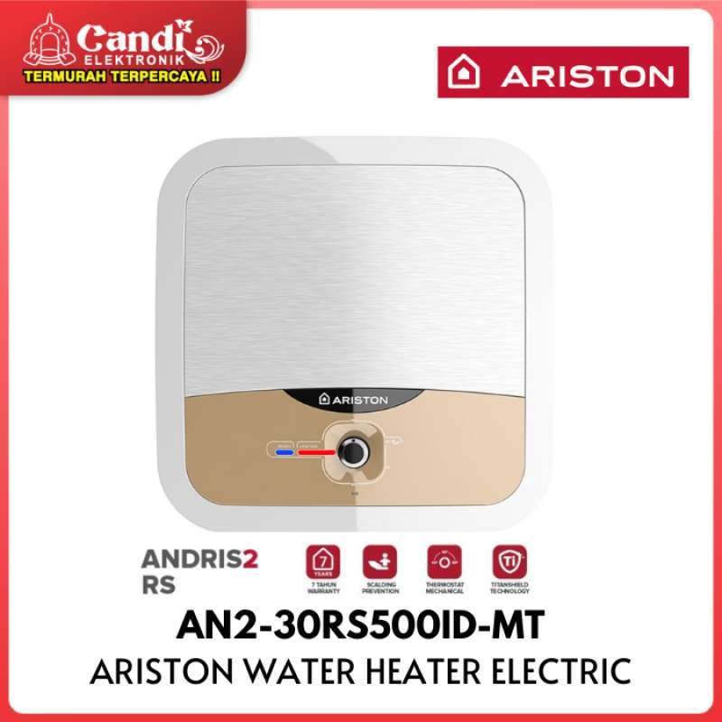Jual ARISTON Water Heater 500 Watt AN2-30RS500ID-MT Pemanas air 30 ...