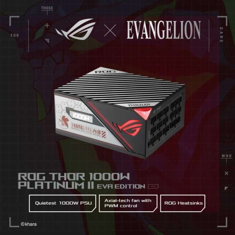 Jual ASUS ROG Thor 1000W Platinum II EVA Edition Modular Power Supply ...