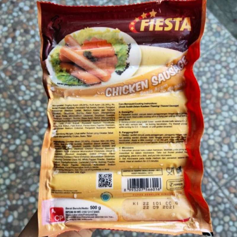 Jual fiesta sosis ayam 500gr di Seller Toko sosis Medan Mart - Gedung ...