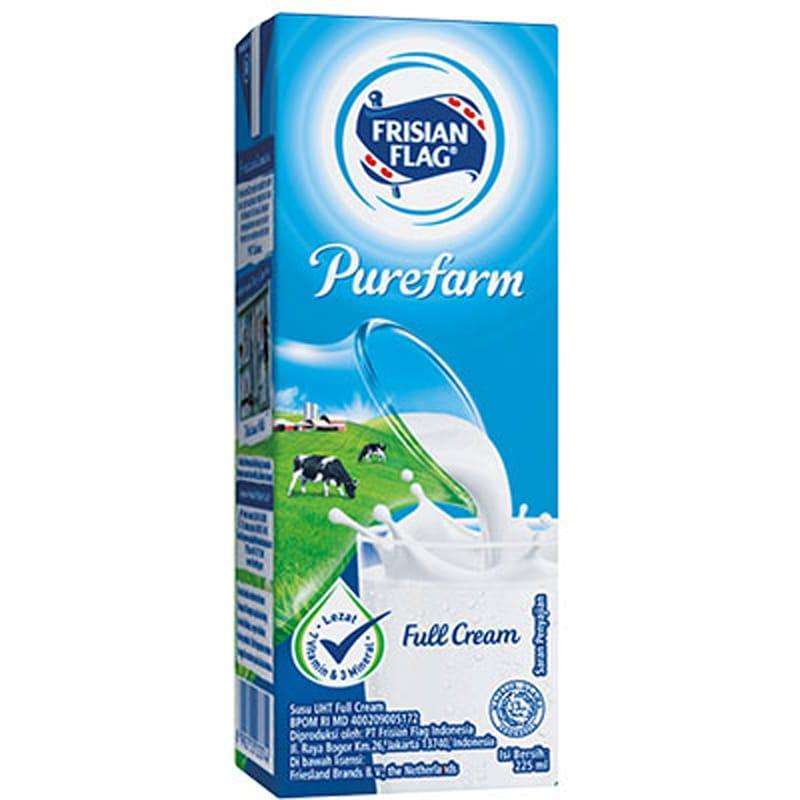 Jual FRISIAN FLAG Purefarm Susu UHT Full Cream 225 ml di Seller Alfamidi Official Store - Kab ...