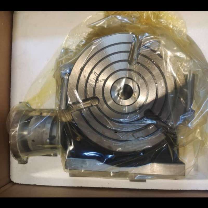 Promo rotary table 6 - meja putar milling - meja milling putar rotari ...