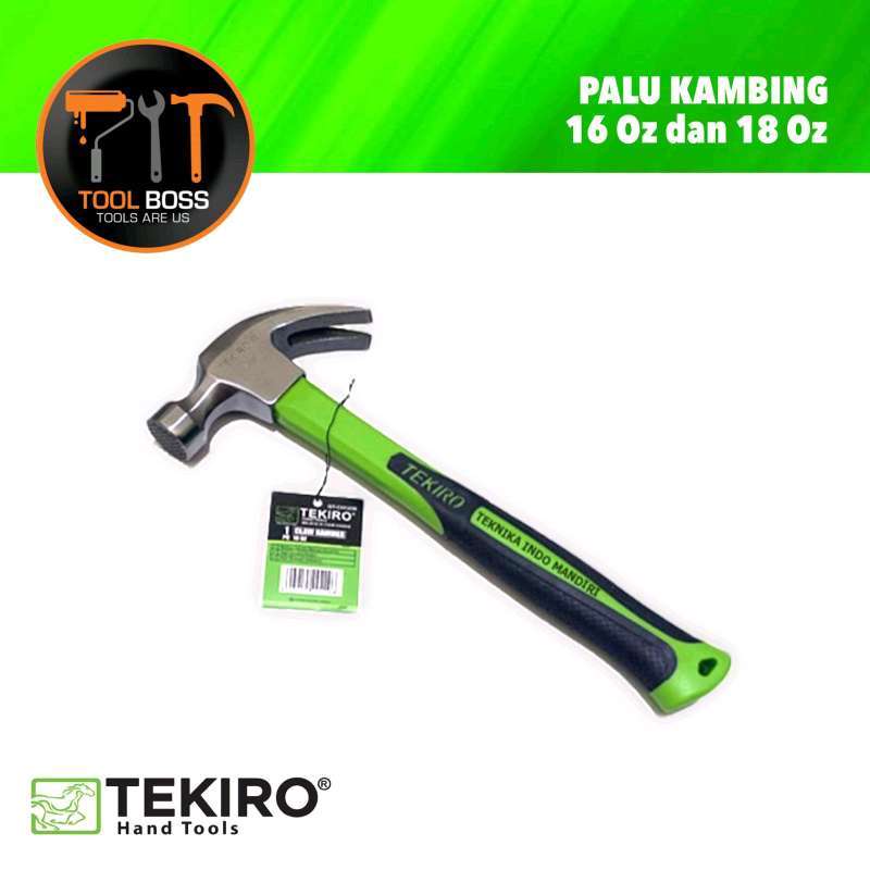 Jual Tekiro Palu Kambing - Claw Hammer Di Seller Toolboss - Jagakarsa ...