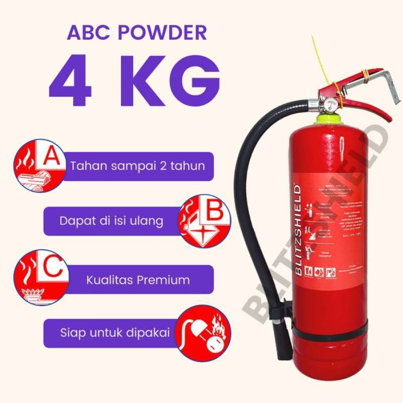 Promo Apar 4 Kg Abc Dry Powder / Alat Pemadam Api Ringan / Fire ...