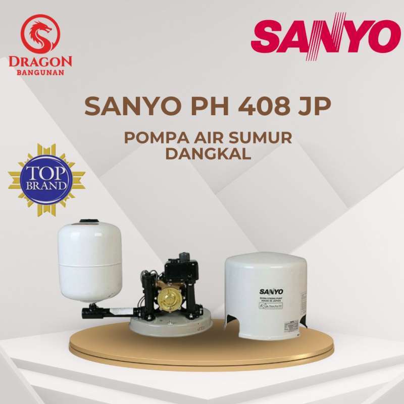 Jual Pompa Sumur Dangkal Sanyo Ph 408 Jp Pompa Dorong Sanyo Di Seller Dragon Bangunan Kota