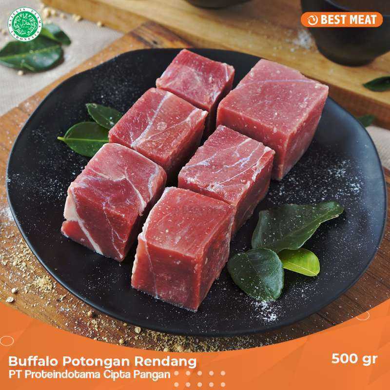 Jual Buffalo Potongan Rendang (Daging Kerbau Potongan Rendang) 500gr di ...