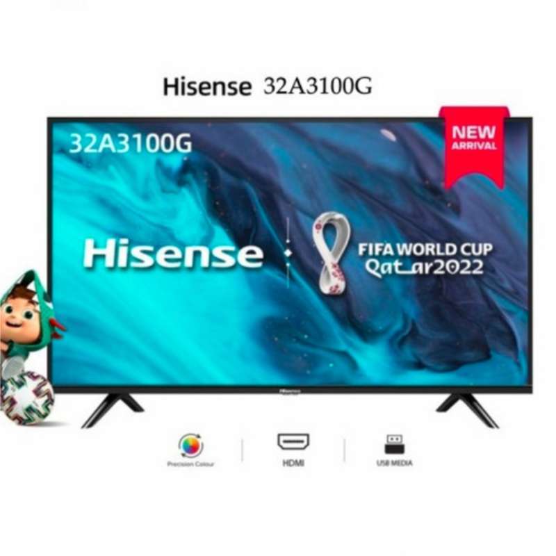 Jual Hisense Led Tv Digital 32 Inch 32a3100g Di Seller Perdana ...