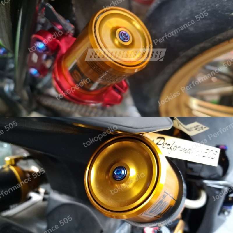 Jual Titanium Baut Cover Belakang Tabung Shock Ohlins Nui Rcb Di Seller ...