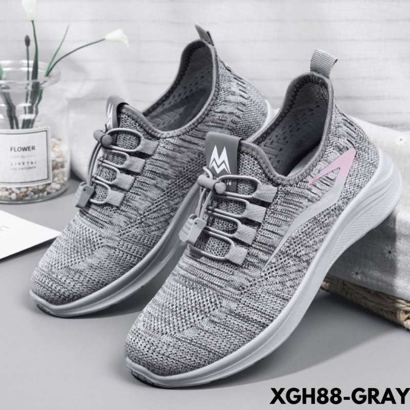 Promo SEPATU SNEAKERS WANITA KEKINIAN SIMPLE CASUAL PRAKTIS YOUNG TO ...