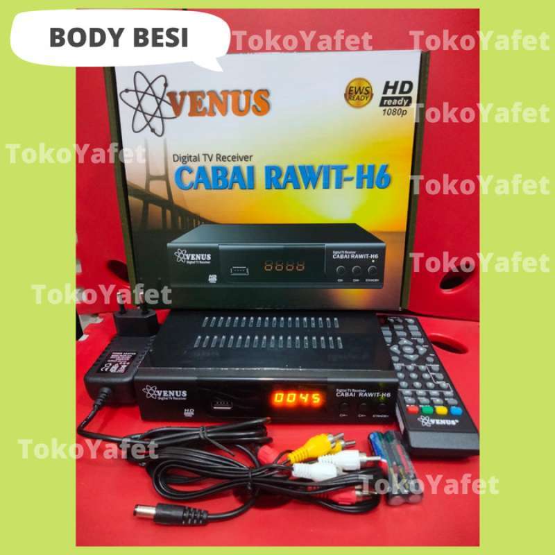 Jual Set Top Box TV Digital STB DVB T2 VENUS Cabe / Cabai Rawit ...