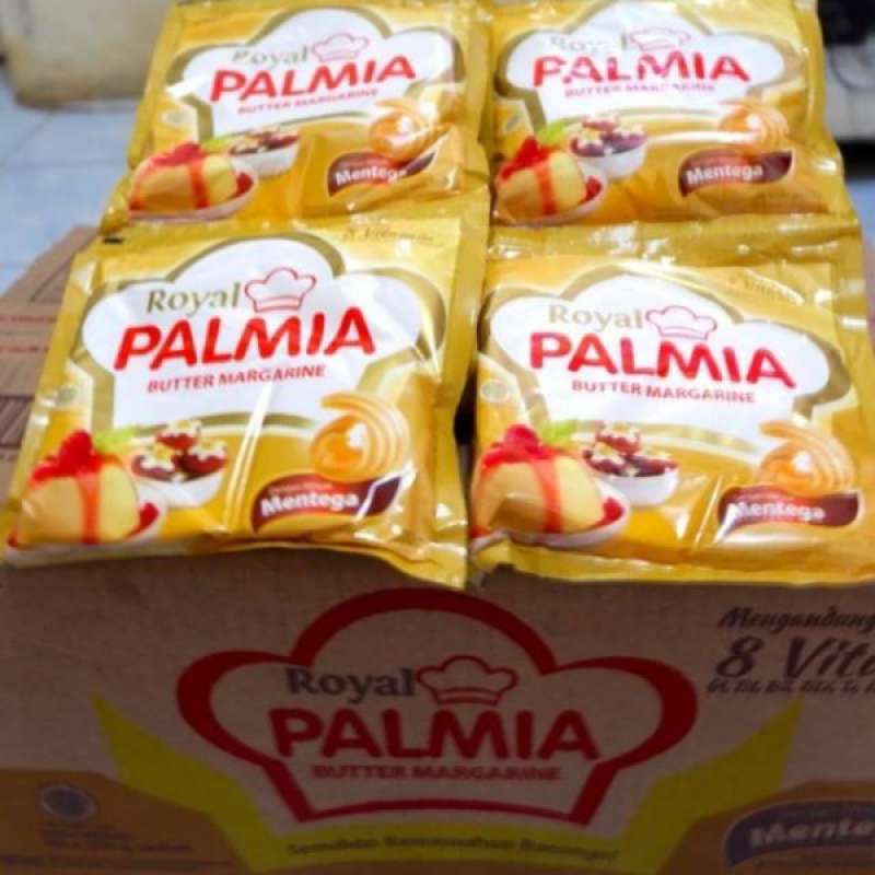 Promo Royal Palmia Butter Margarine Sachet 200 Gram/Isi 60 Sachet/1Dus ...
