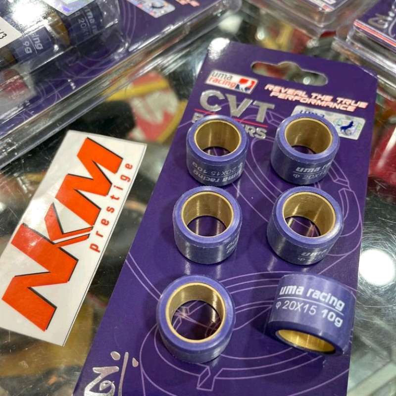 Jual ROLLER RACING PULLEY ROLLER UMA RACING PCX VARIO 125 150 20X15MM ...