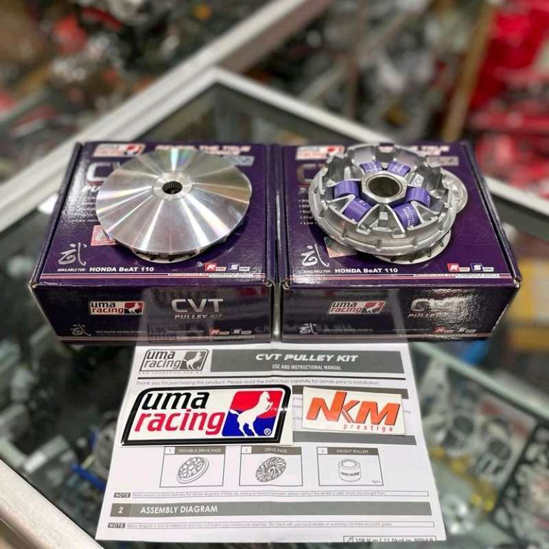 Jual RUMAH ROLLER PULLEY CVT SET BEAT FI ESP SCOOPY UMA RACING di ...