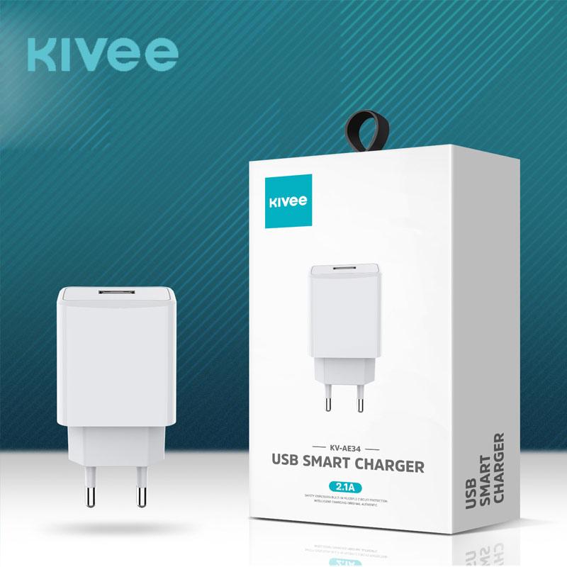Jual KIVEE KV-AE34 USB Smart Charger [2.1 A] di Seller Toko Master ...