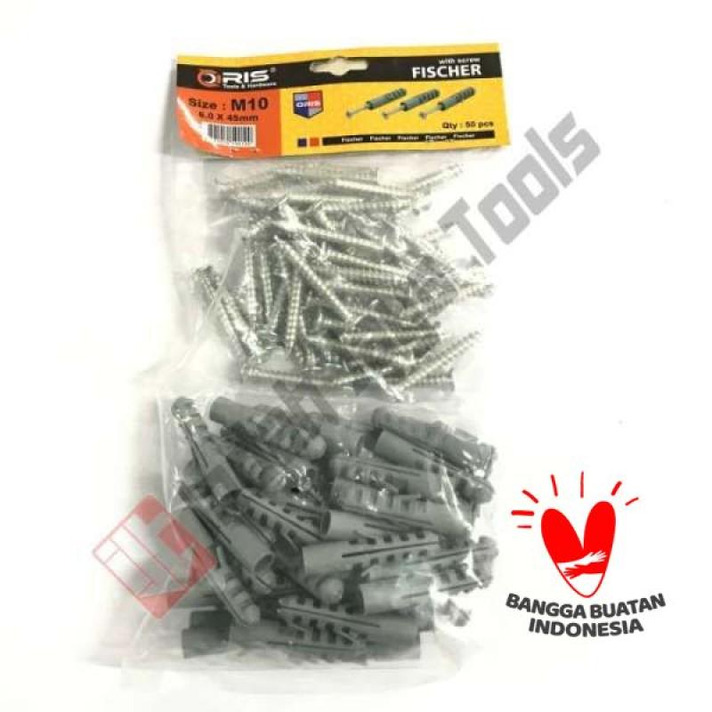Jual ORIS Fischer Skrup Set S10 - Fisher sekrup Baut Tembok M10 di Seller Indah Jaya Tools ...