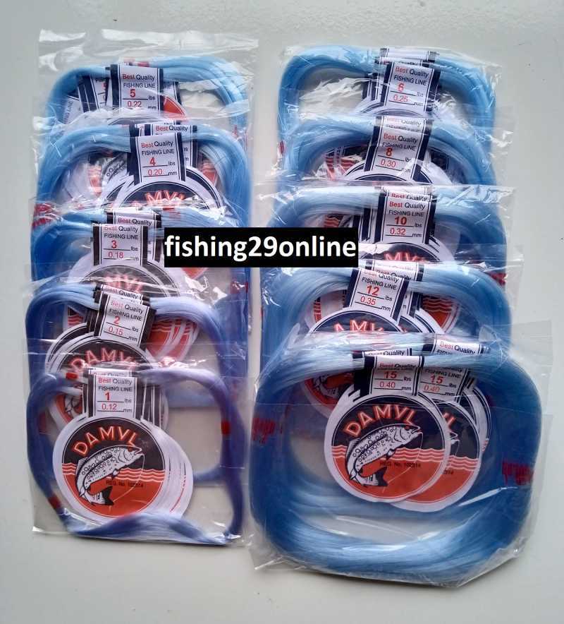 Jual [300 Meter] 10 Roll Connecting Damyl Senar Pancing Jala Jaring ...