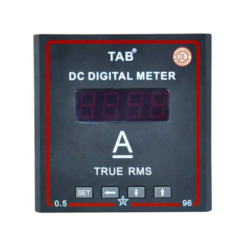 Jual Ampere Meter Digital DC 96 x 96mm via shunt 75mV TAB - Bahan ...