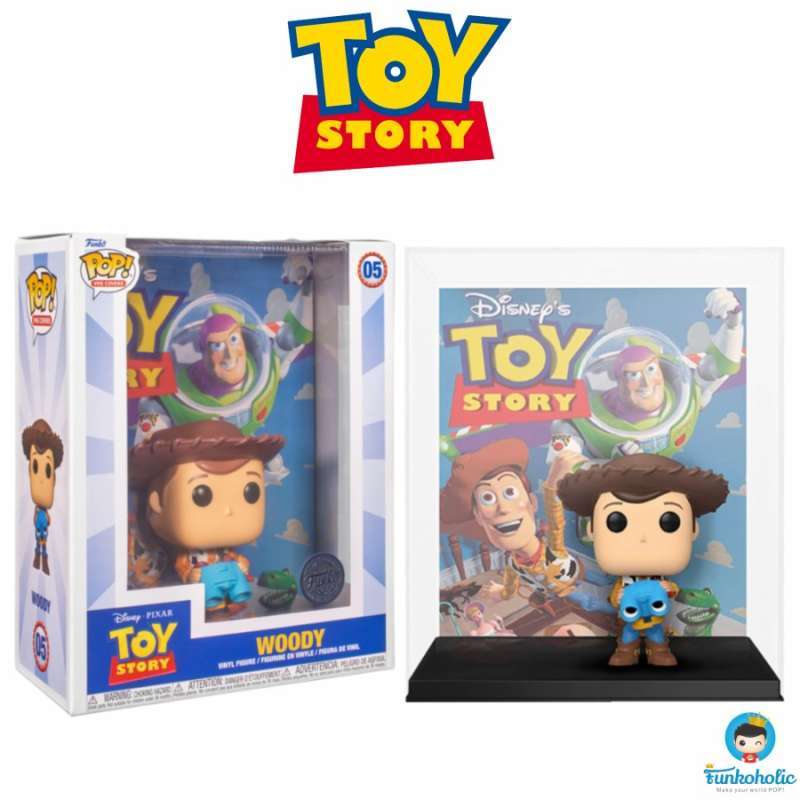 Jual Funko POP! VHS Covers Disney Toy Story Woody with Lenny the ...