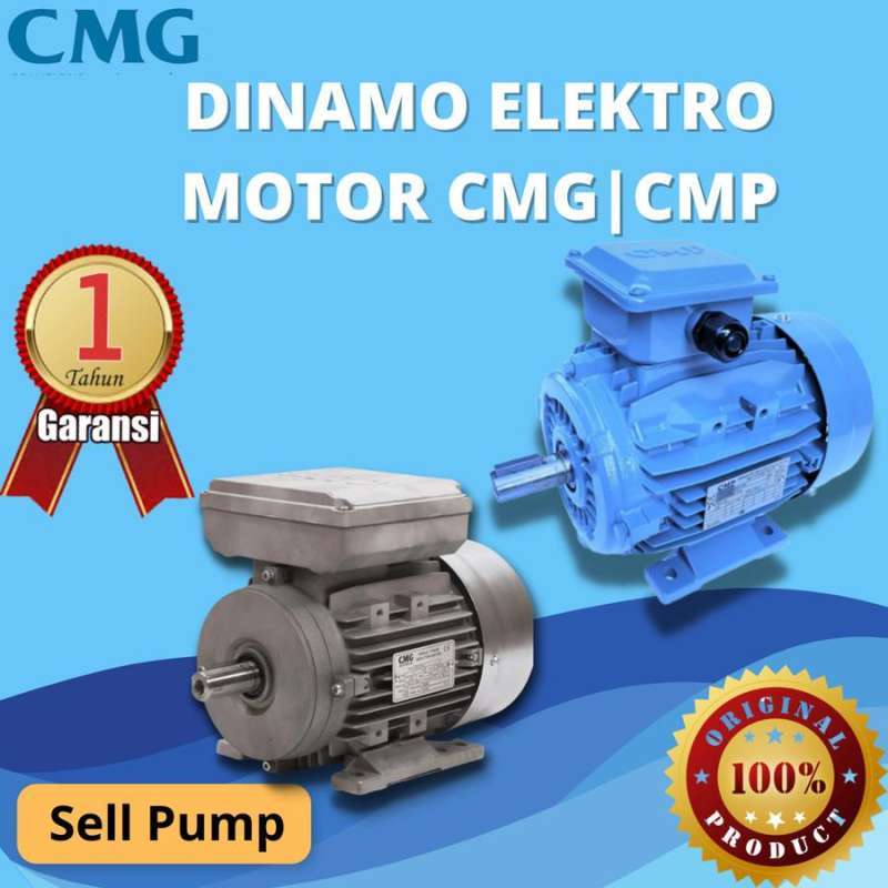Jual Dinamo Elektro Motor Cmg|cmp 55 Kw 75 Hp 2 Pole / 4 Pole / 6 Pole ...