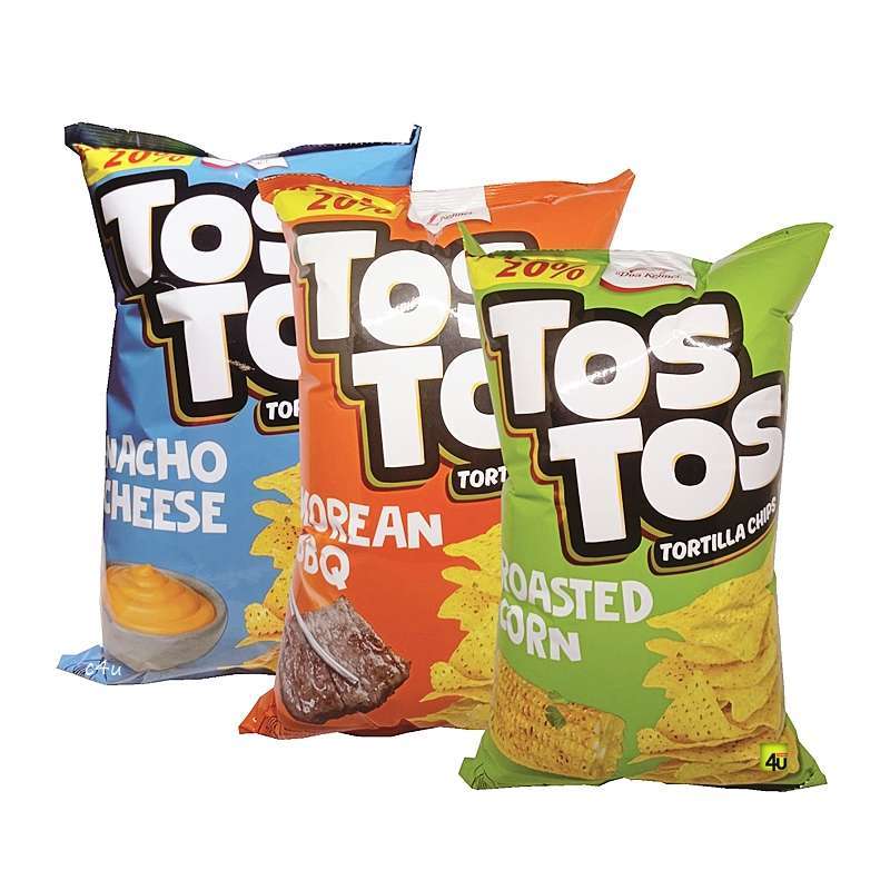 Promo Dua Kelinci TOS TOS - Tortilla Chips - 145g JUMBO - ROASTED CORN ...
