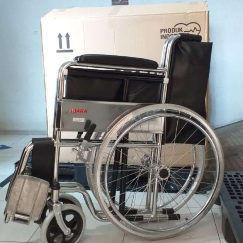 Promo Juara Kursi Roda Standar Rumah Sakit Wheelchair Murah Standart ...
