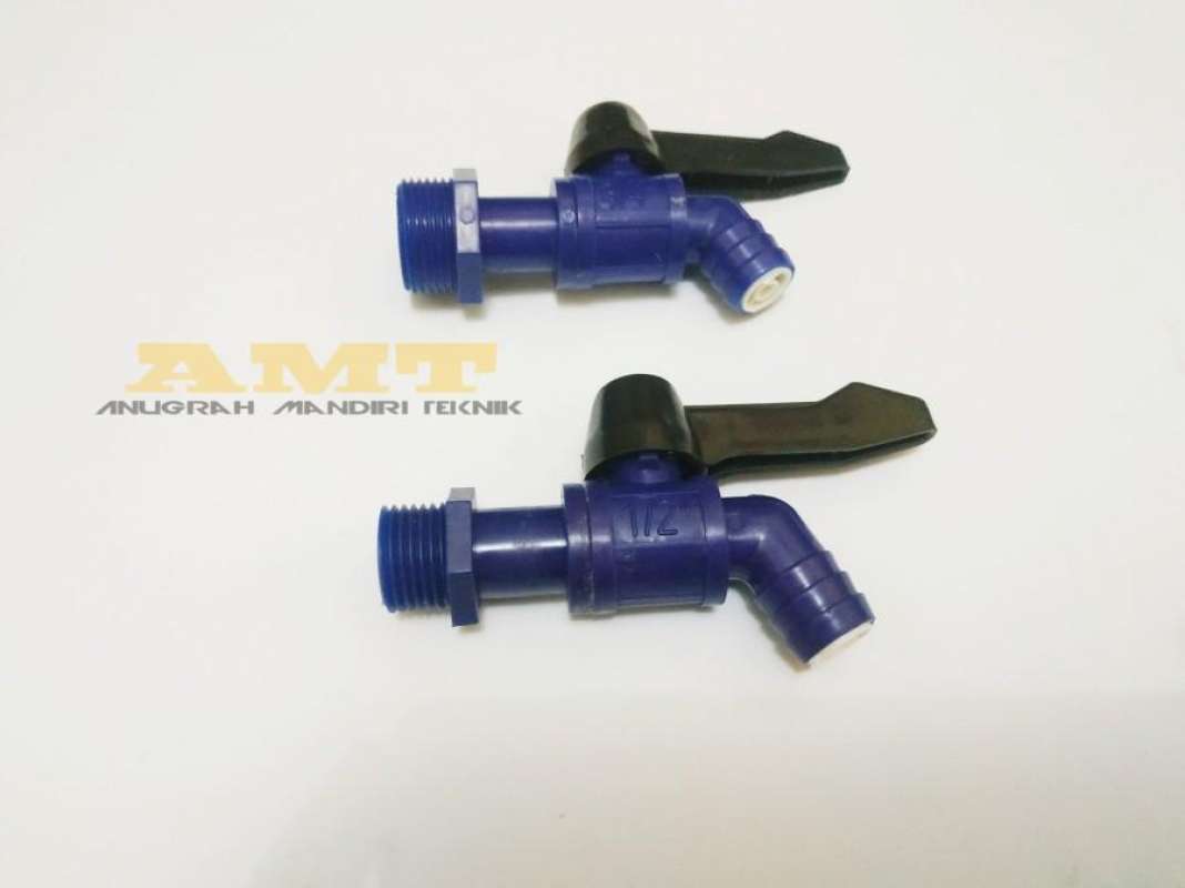 Jual Kran Plastik Keran Air PVC Ukuran 1/2 Inch Atau 3/4 Inch di Seller ...