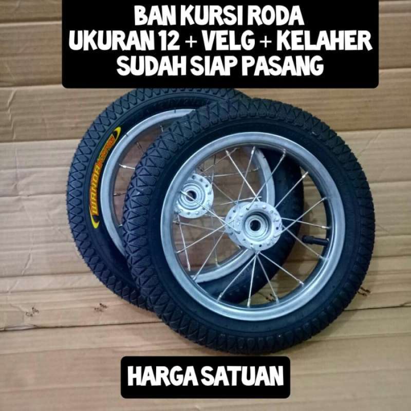 Promo Ban Kursi Roda Ukuran 12 Ban Kursi Roda Diskon 11% Di Seller ...