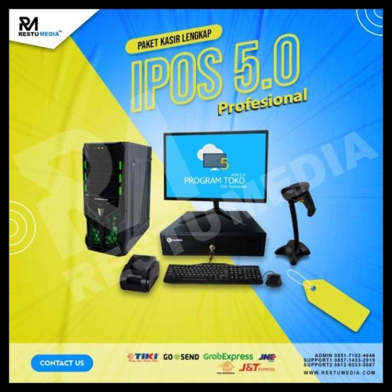 Jual Paket Komputer Kasir Full Set | Progam Kasir | Ipos 5 Pro Best Seller Di Seller Eudora ...