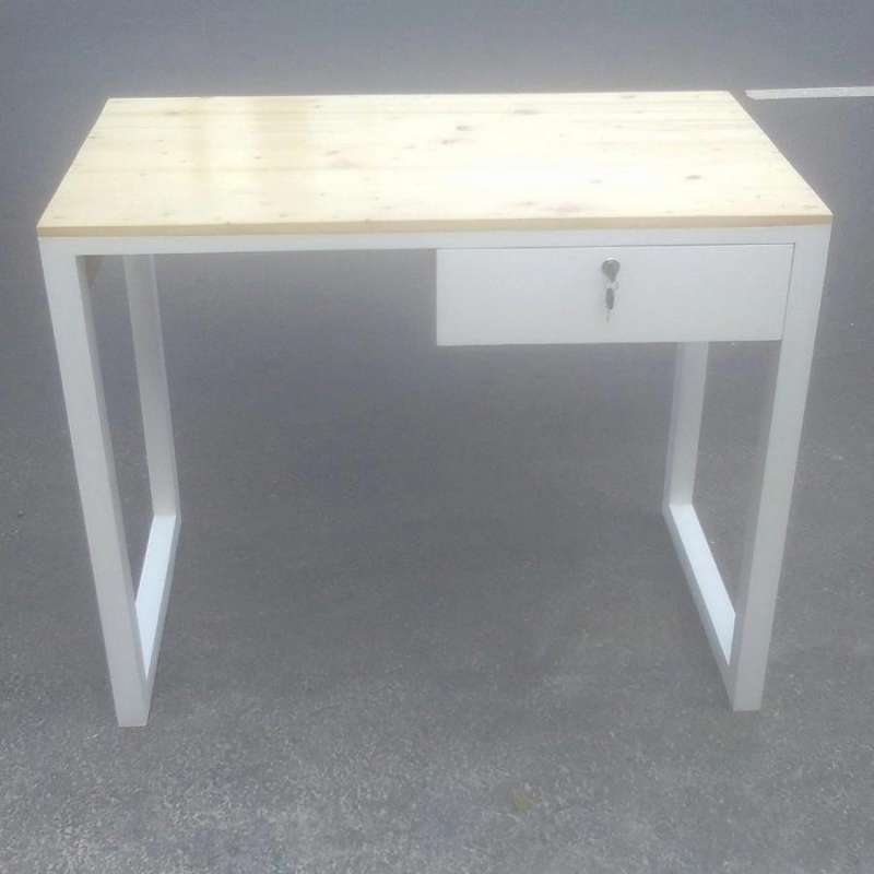 Jual Meja Laci Kerja/meja Makan 140 X 60 X 75 Bahan Kayu - Model 1 Laci ...