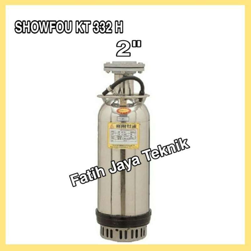Jual pompa celup air kotor 2 inchi Showfou KT 332 H Pompa Submerble ...