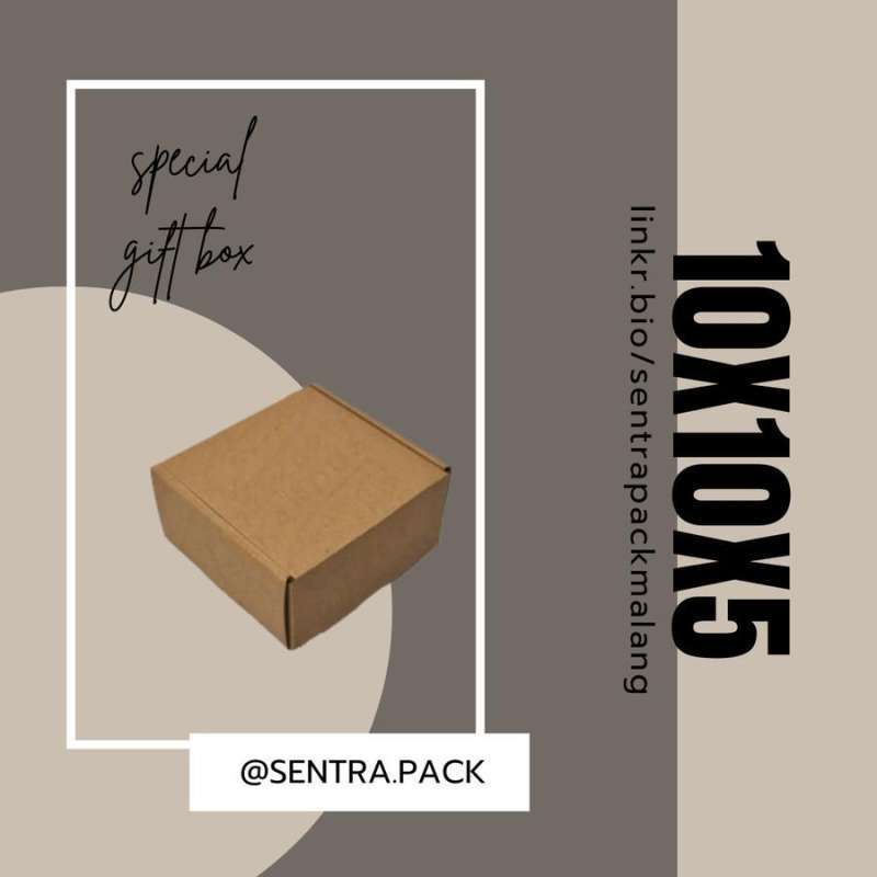 Jual KARDUS/BOX DIECUT Uk. 10x10x5 CM/Aksesoris hijab handphone mini ...