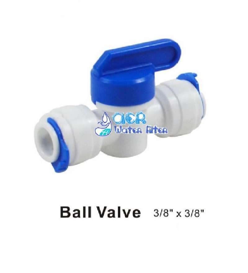 Jual Konektor Ro - Fitting Ro - Ball Valve 3/8 - Stop Kran 3-8 Di ...