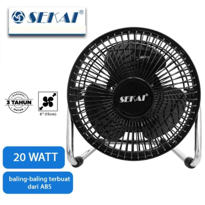 Jual SEKAI KIPAS ANGIN MEJA HIGH PERFORMANCE HDO 615S WITH THERMOFUSE ...