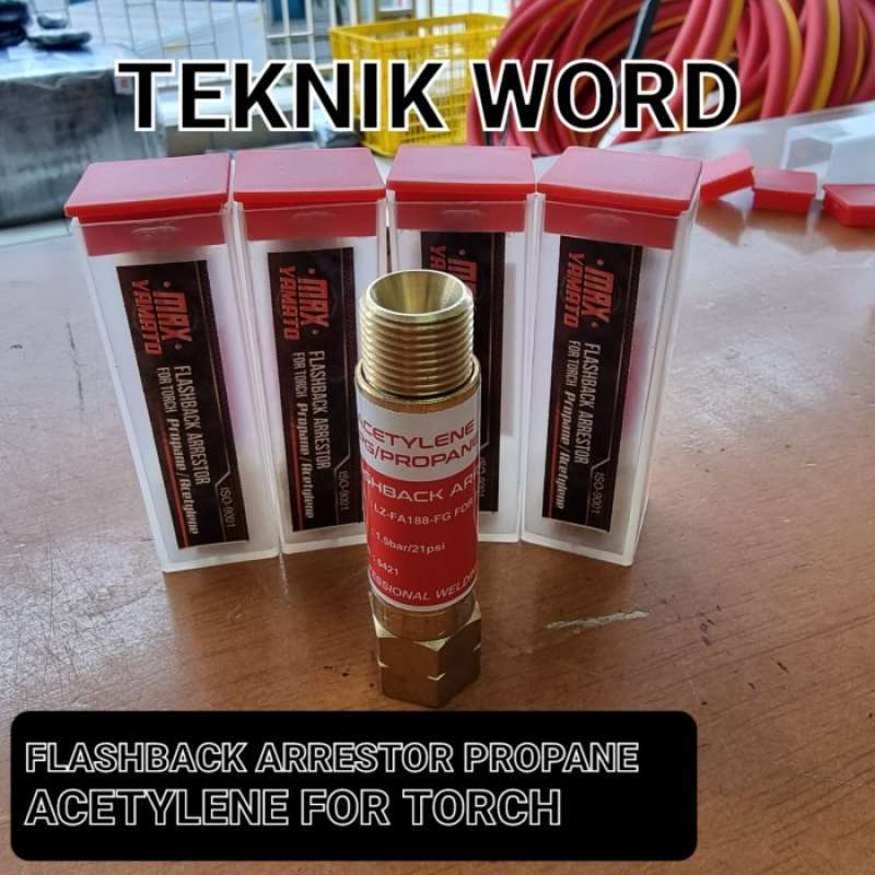 Jual FLASHBACK ARRESTOR PROPANE ACETYLENE FOR TORCH/ FLASHBACK ...