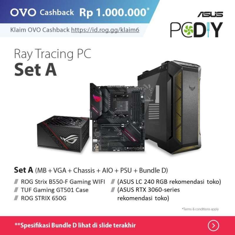 Jual ASUS PBA PCDIY RAY TRACING SET A di Seller B ZONES - Kota Malang ...