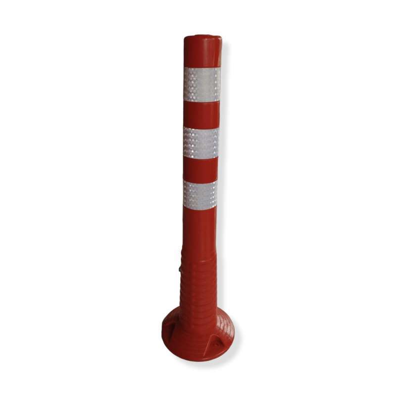 Jual Stick Cone T Top Bollard Rubber safety cone Pembatas Jalan 75cm di ...
